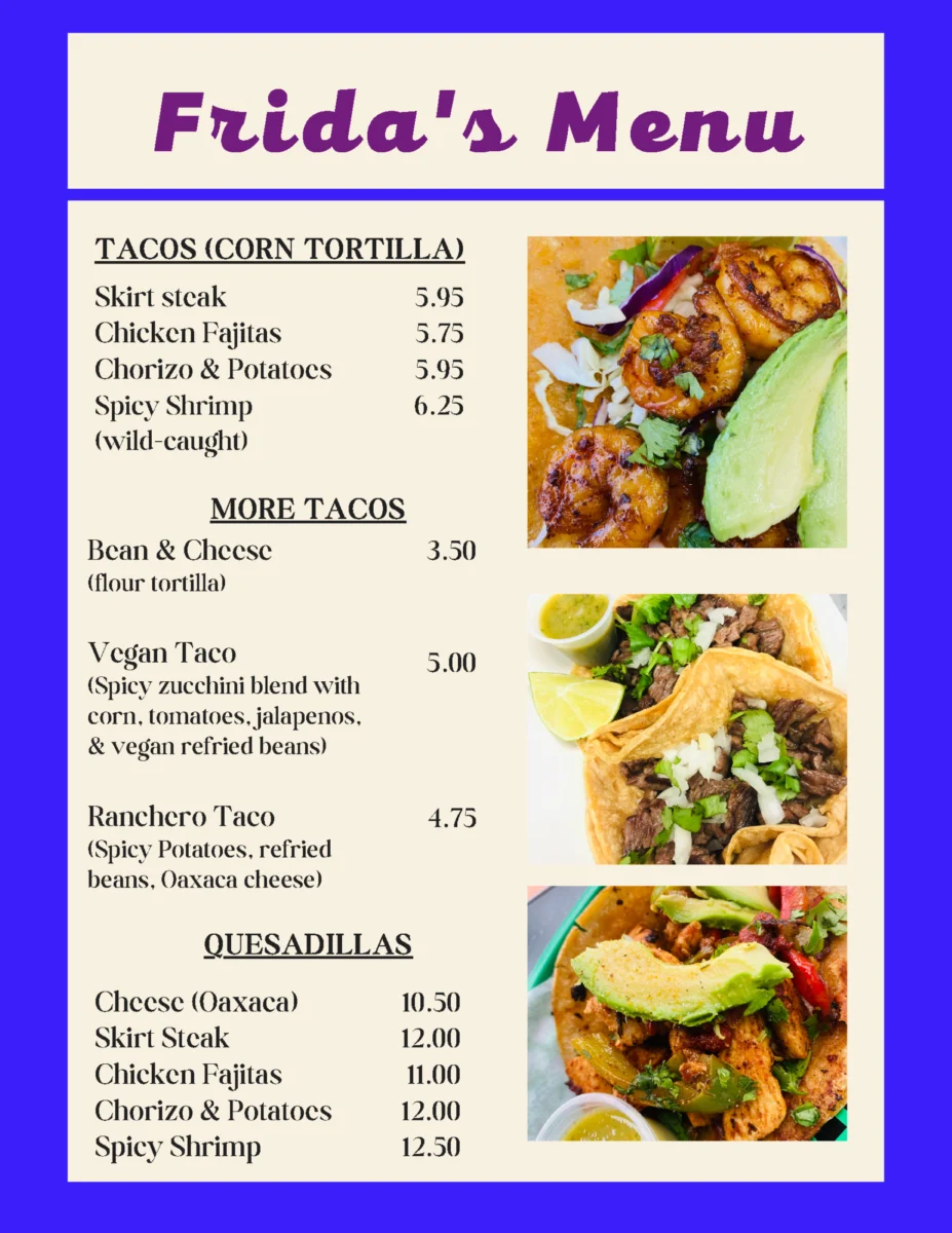 The Definitive Guide to the frida's mexican restaurant richmond menu ...