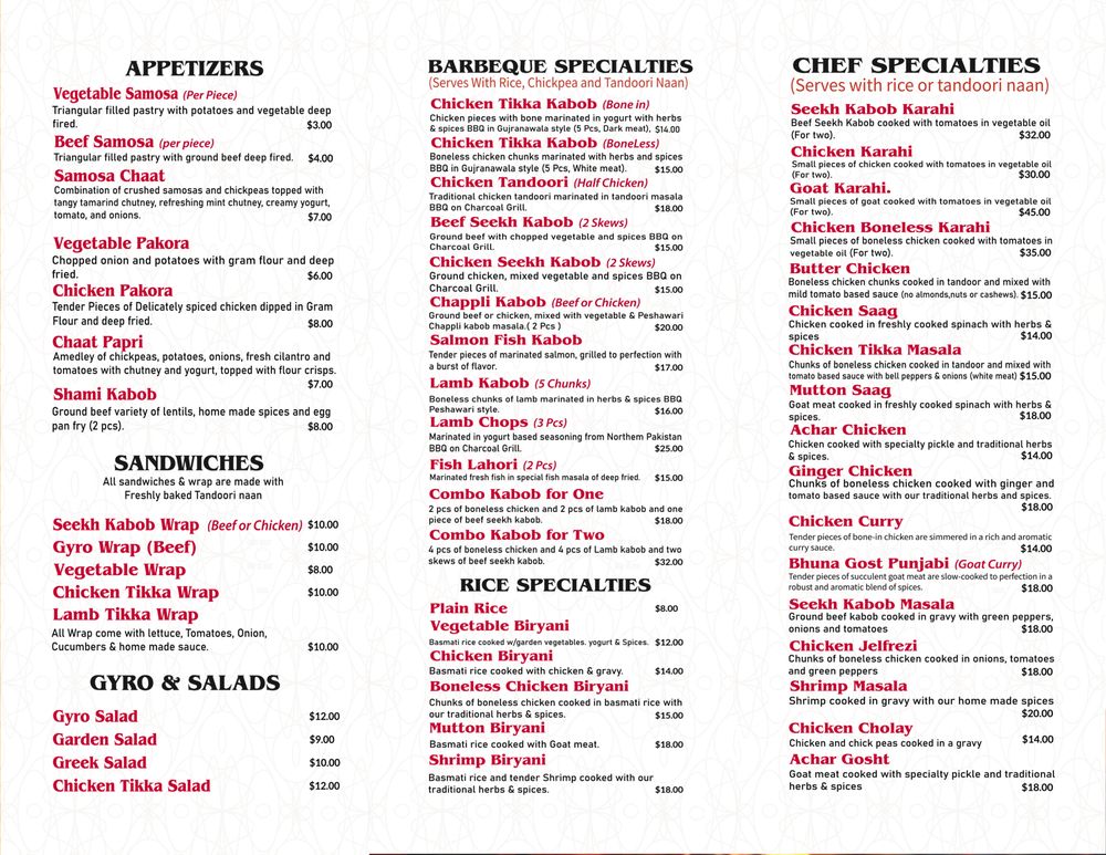 mehran restaurant menu: An In-Depth Culinary Analysis and Definitive ...